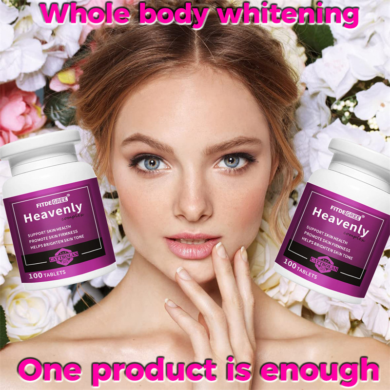 New Natural whitening supplement white tomato glutathione grape seed ...