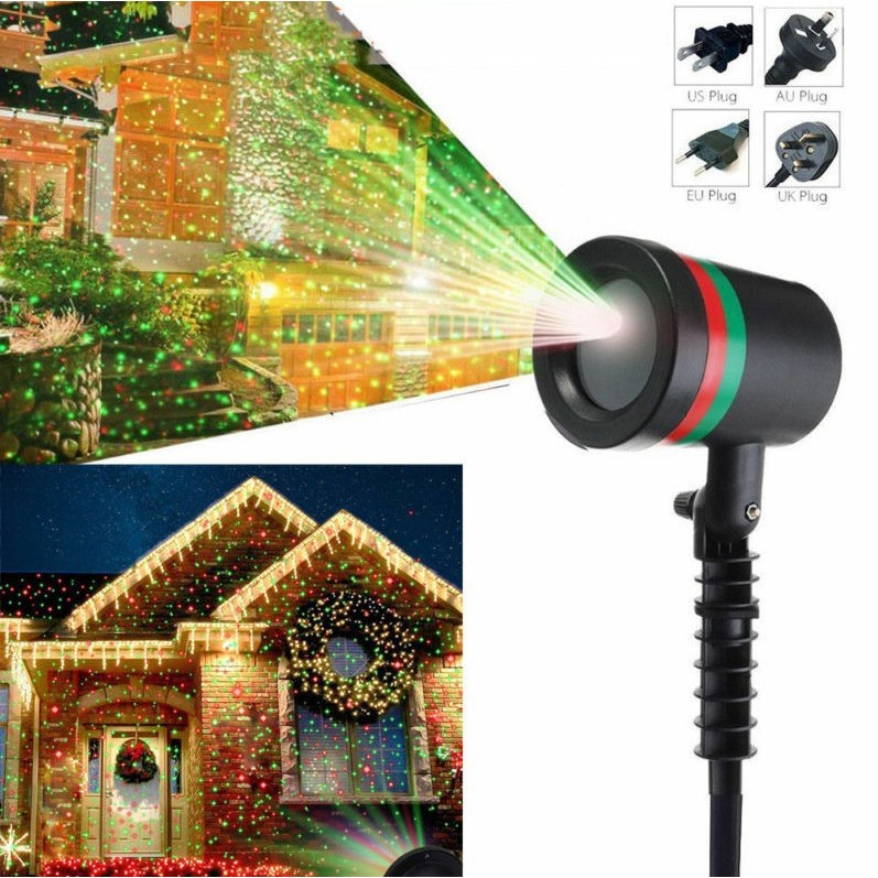 Outdoor Fairy Christmas Sky Star Laser Projector Stage Spotlight ...