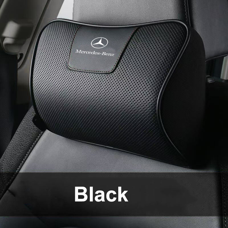 1pcs Black Car Headrest Neck Pillow Car Headrest Car Supplies Seat Neck ...