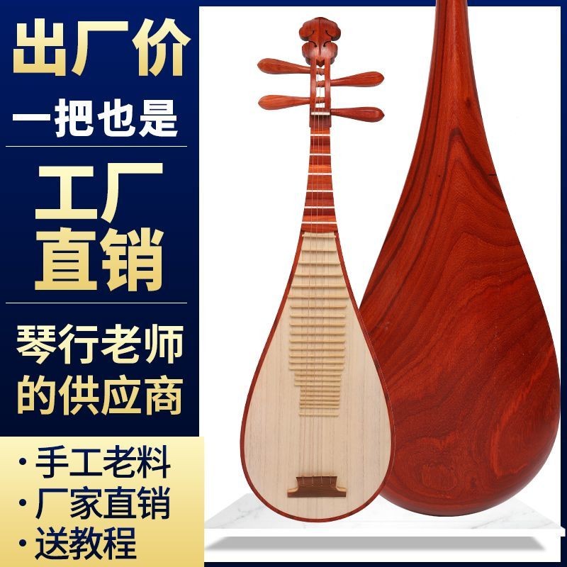 Pipa Musical Instrument Rosewood Pipa Beginner's Guide for Learning the ...
