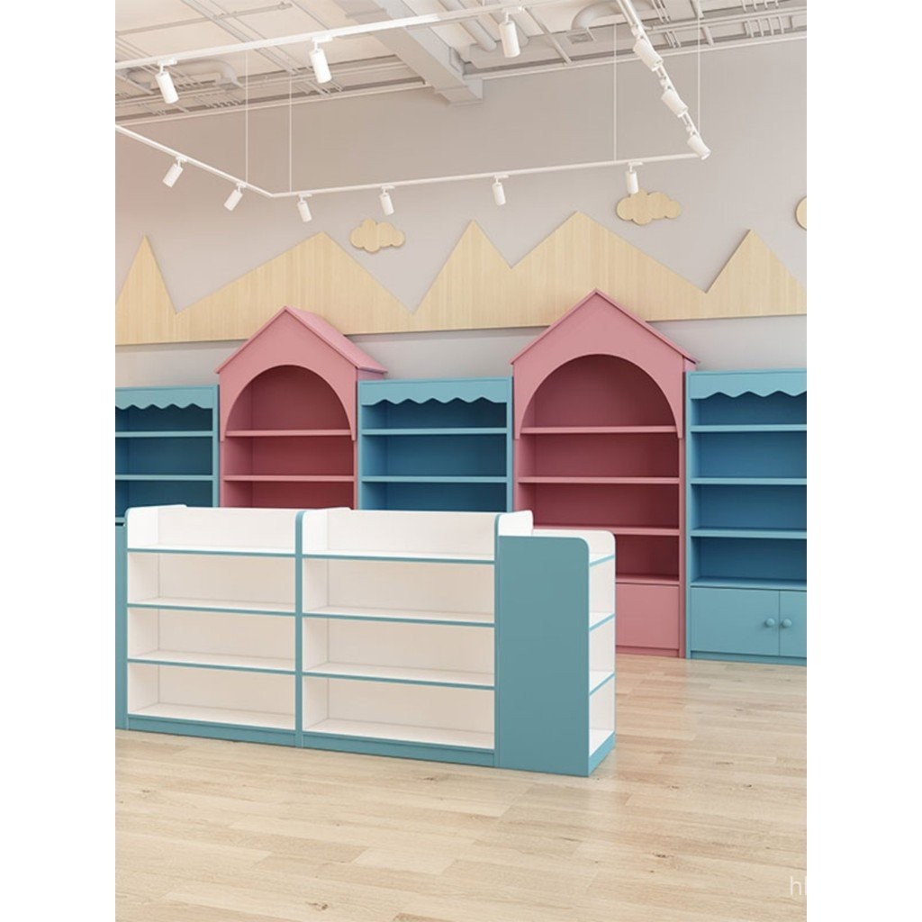 Mother and Baby Store Shelves Milk Powder Display Cabinet Diaper ...