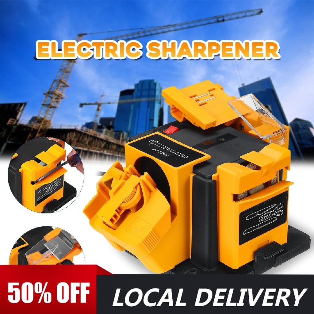 96W Mini Multifunctional Electric Sharpener Metal Grinder Knife ...