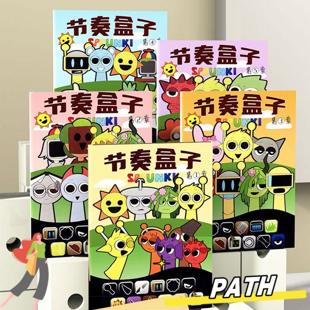 PATH Coloring Book, Sprunki Beginner Sketch Copy Album Drawing Graffiti ...