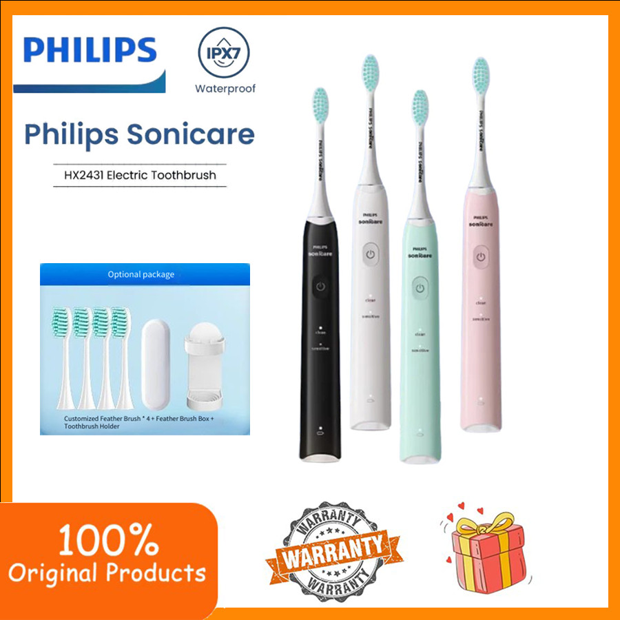 Philips HX2421/HX2431 Portable electric toothbrush with sonic vibration ...