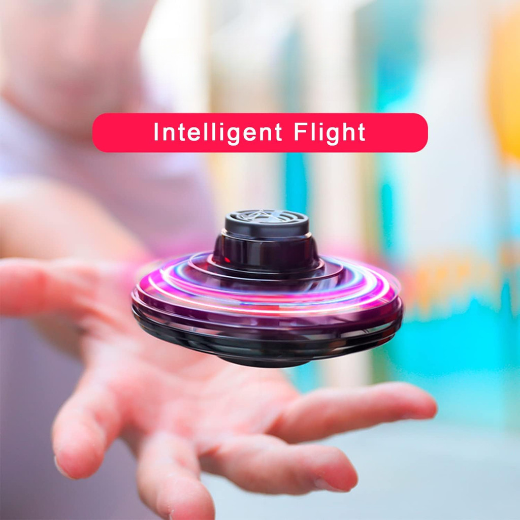 Hand Operated Mini Drones,2024 UFO Magic Flying Orb Toys with Lights ...