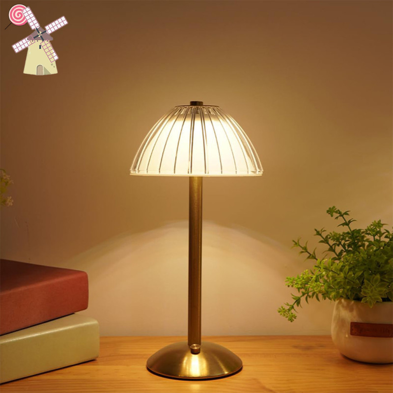 [SW]Cordless desk lamp LED touch desk lamp 3 color modes and stepless ...