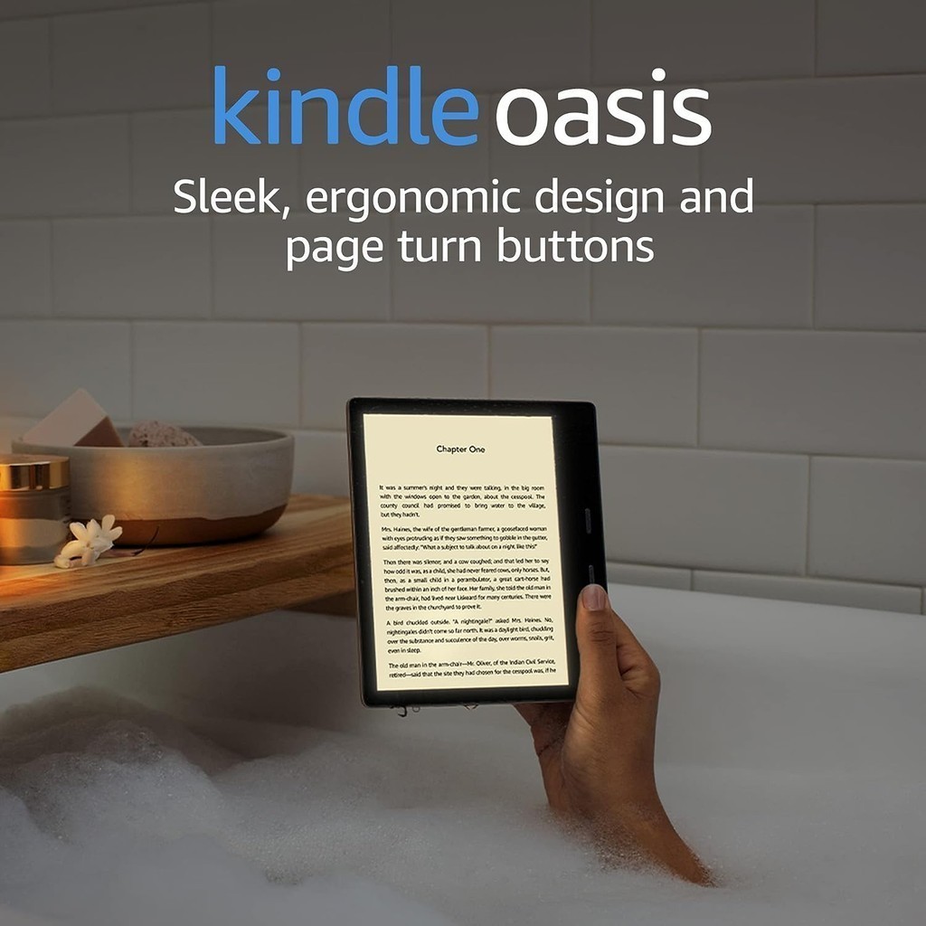 Kindle Oasis 2 (9th Gen) E-reader 7" High-Resolution Display 300ppi 8GB ...