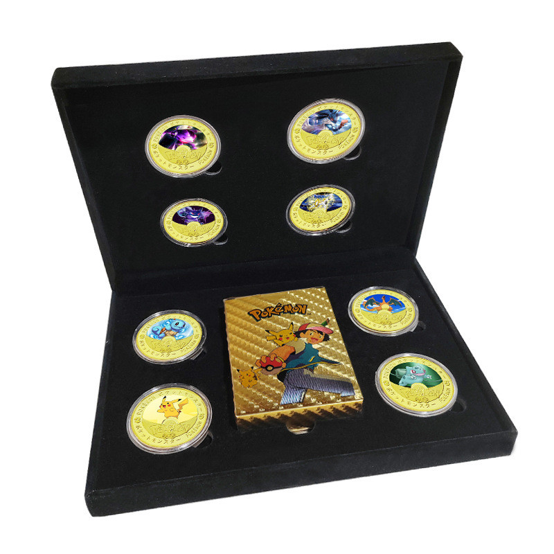 Pokemon Coins Collectible Pokémon Pikachu Commemorative Coins ...
