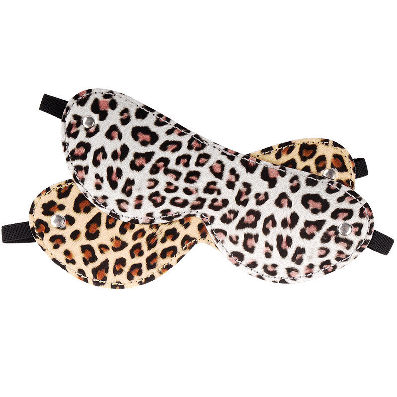 Fun SM Leopard Leather Shading Plush Eye Mask | Shopee Singapore
