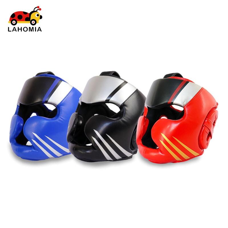 [lahomia] Boxing Headgear and Ear Protection Ventilated Padded Full ...