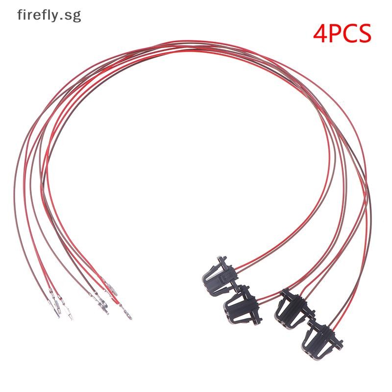 [Firefly] 4PCS Front Back Car Door Light Cable Wires Connector Harness ...