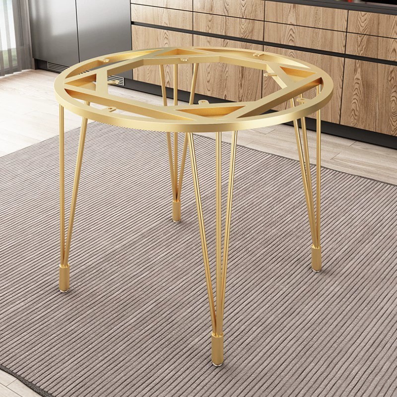 Light Luxury Iron round Table Stand Coffee Table Table Leg Bracket ...