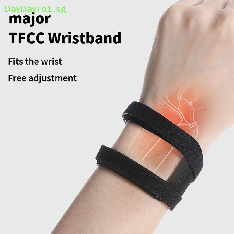 DAYDAYTO Adjustable Wrist Brace TFCC Tear Ulnar Sided Wrist Pain Weight Bearing Strap SG ...