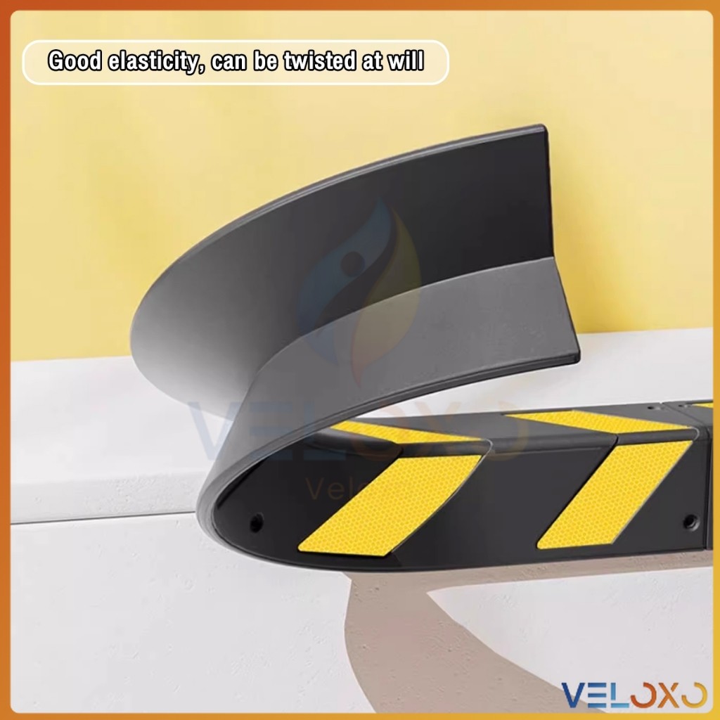 VEO Rubber Corner Guard Reflectorized Corner Guard Parking For Edge ...