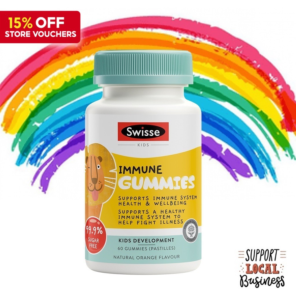 [Crazy Sale] Swisse Kids Immune Gummies / Multi Gummies / Probiotics ...