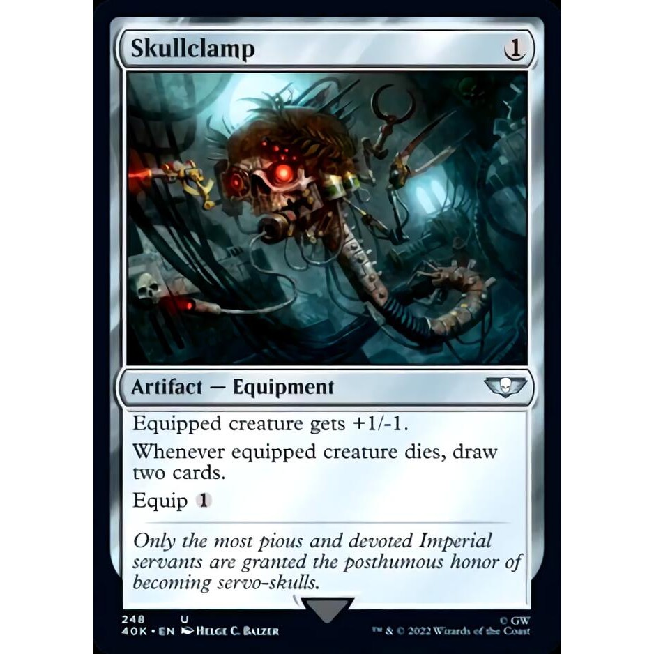 Skullclamp - Magic: The Gathering (MTG) | Shopee Singapore