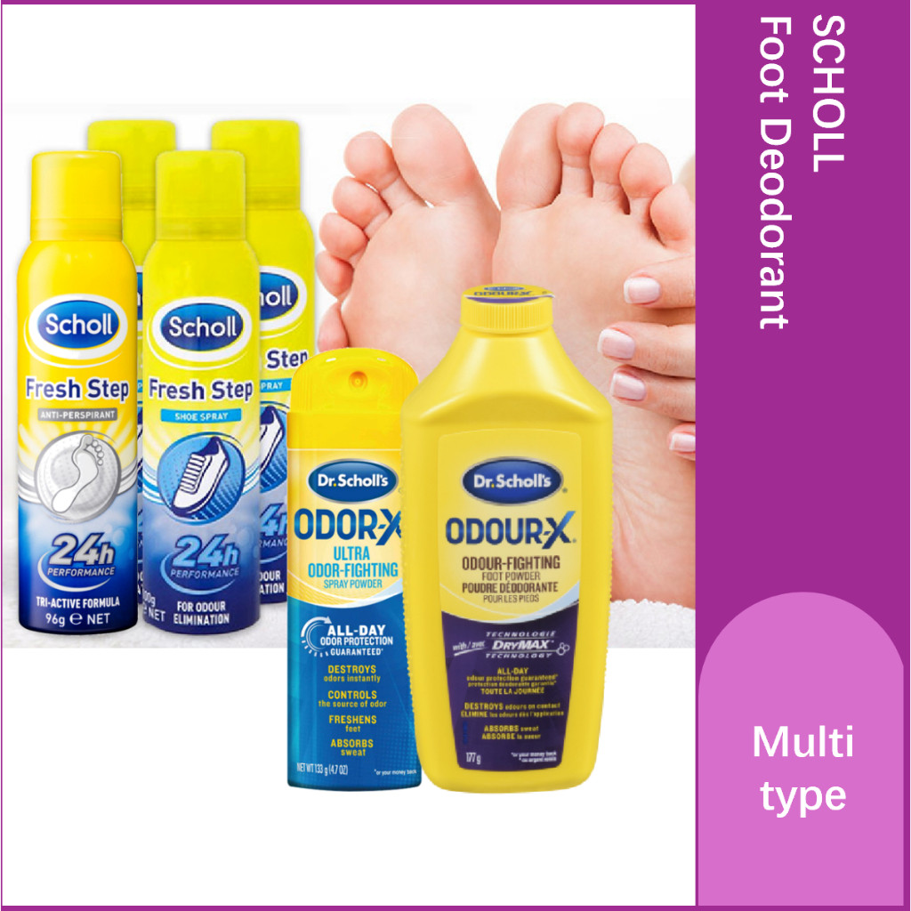 [Hot] Dr. Scholl's Scholl Fresh Step Anti-Perspirant Foot Spray Shoe ...