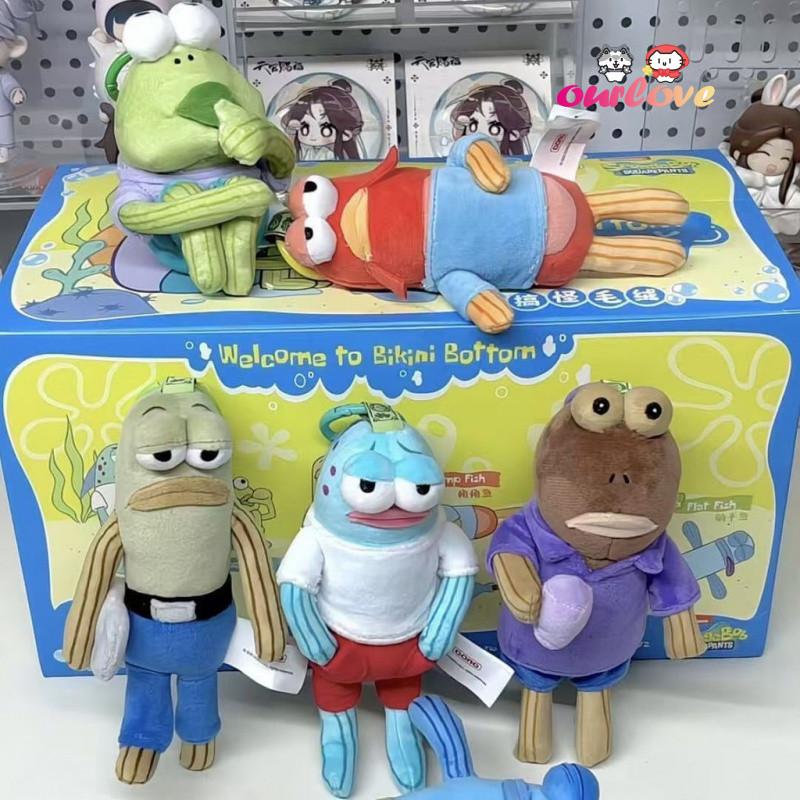 Fun SpongeBob SquarePants Bikini Bottom Resident Plush Toy Ugly and ...