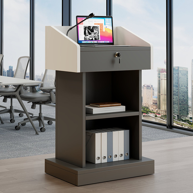Lecture Podium Wooden Training Small Lectern Table Outdoor Reception ...