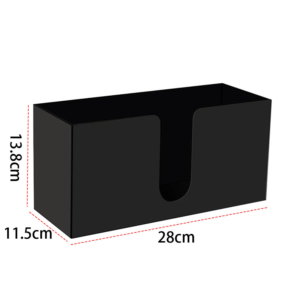 Countertop Paper Towel Dispenser Acrylic Paper Towel Holder for ...
