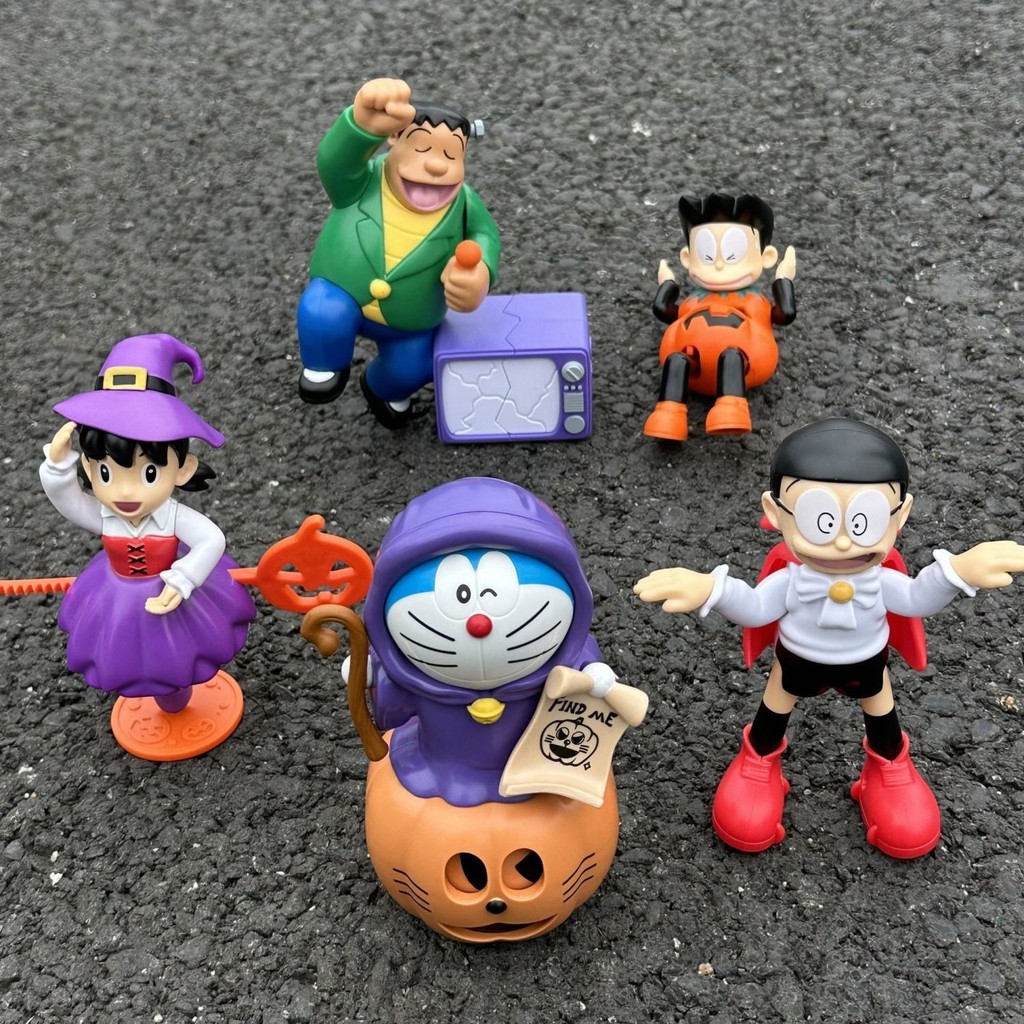 Optional Model 2023 KFC Halloween Doraemon Toy KFC Tinkerbell Doraemon ...