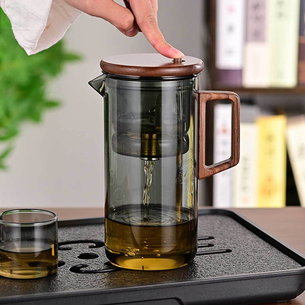 YT Water Separation Inner Container Teapot One Click Magnetic Switch Tea Separation Filtration ...
