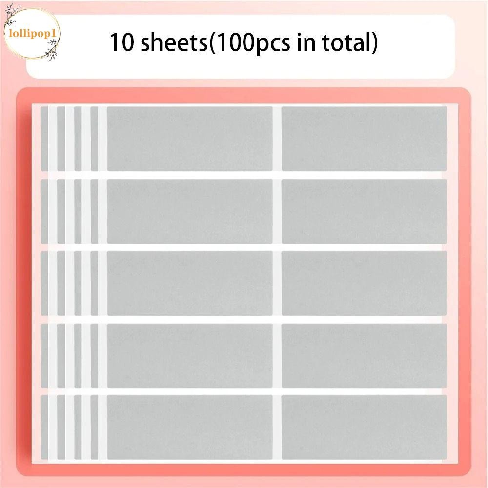 LOLLIPOP1 100pcs Scraping Stickers Scratch Cards, Funny Adhesive ...