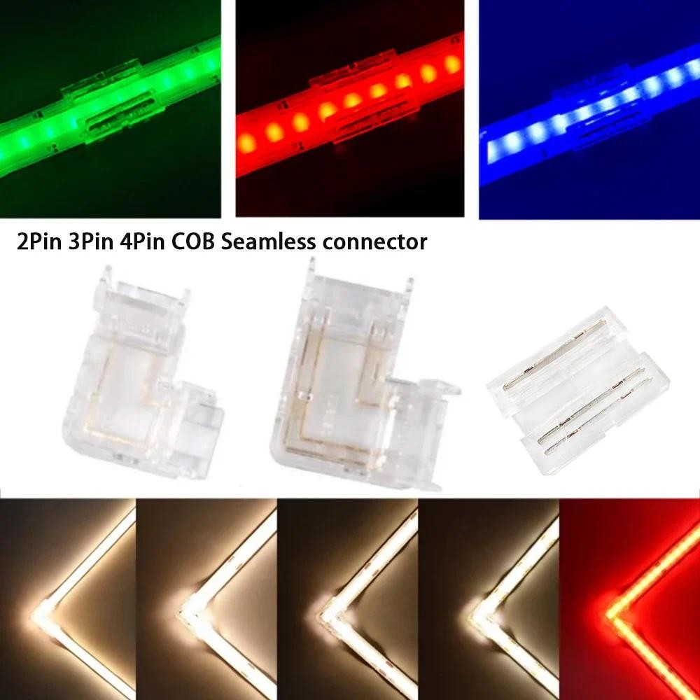 COB LED Wire Connector 5pcs/lot 5mm 8mm 10mm Connection Solderless Mini ...