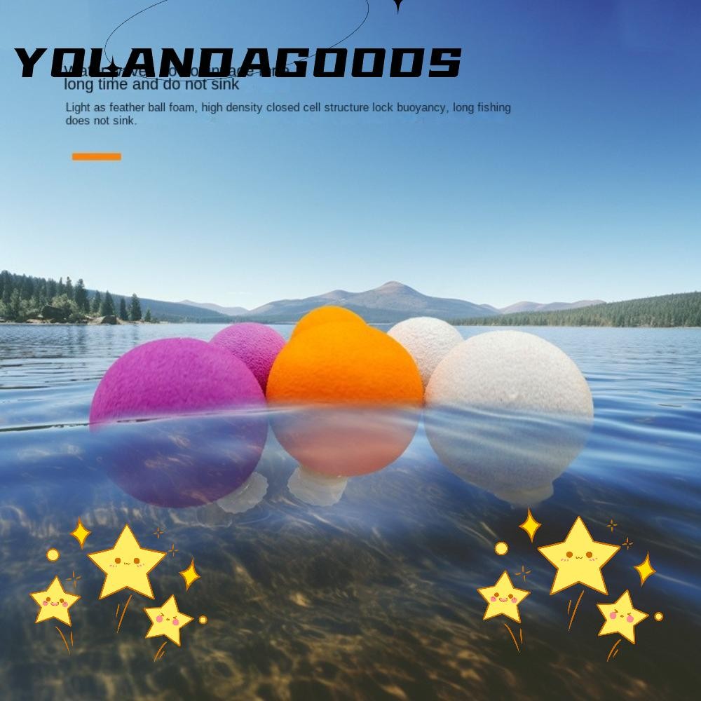 YOLA 3pcs Fishing Floats Beads, Trout Float EVA Floats Ball, Practical ...