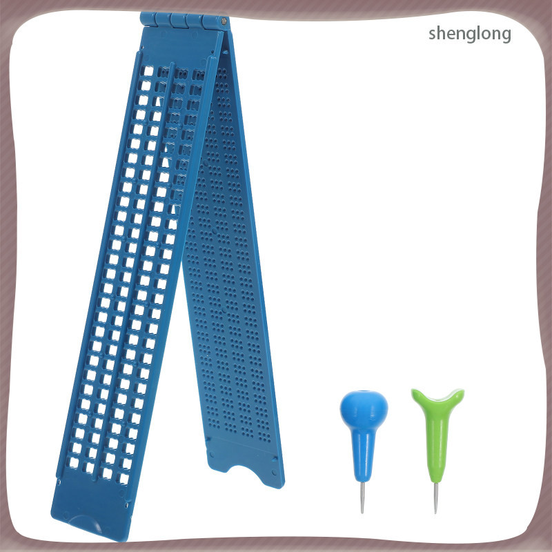 Games for Blind Adults Braille Label Maker Writing Board Learn Visual ...