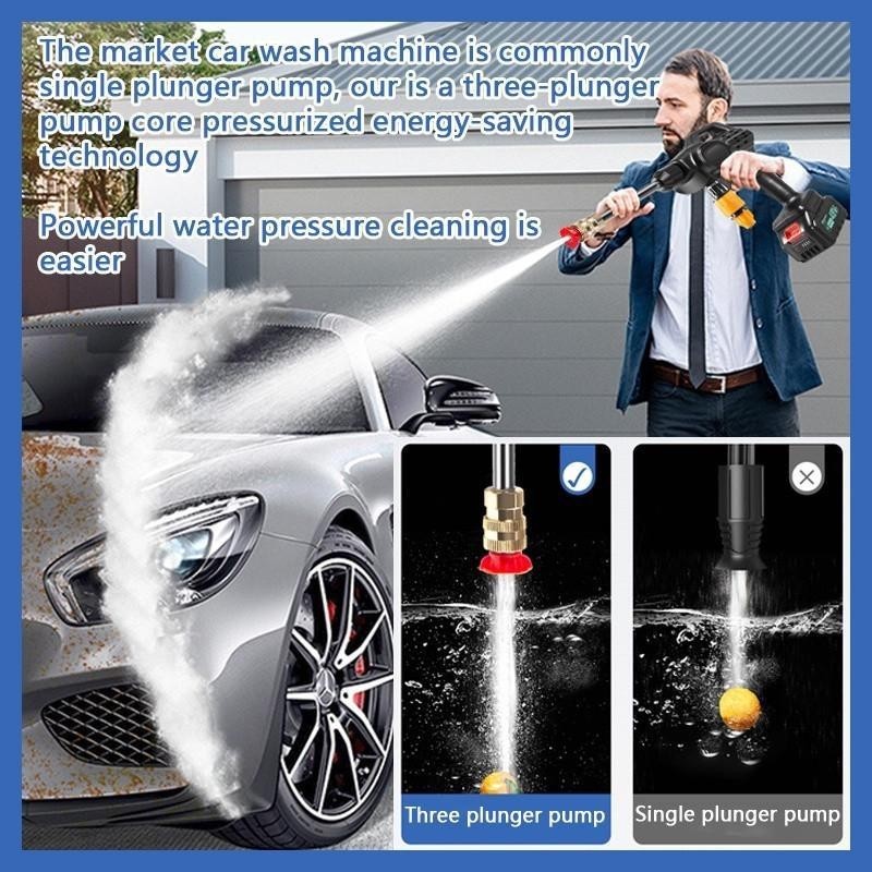 [Car Wash Gun] 988VF Water Jet High Pressure Car Wash Gun Mesin Cuci Kereta Electric Cordless ...