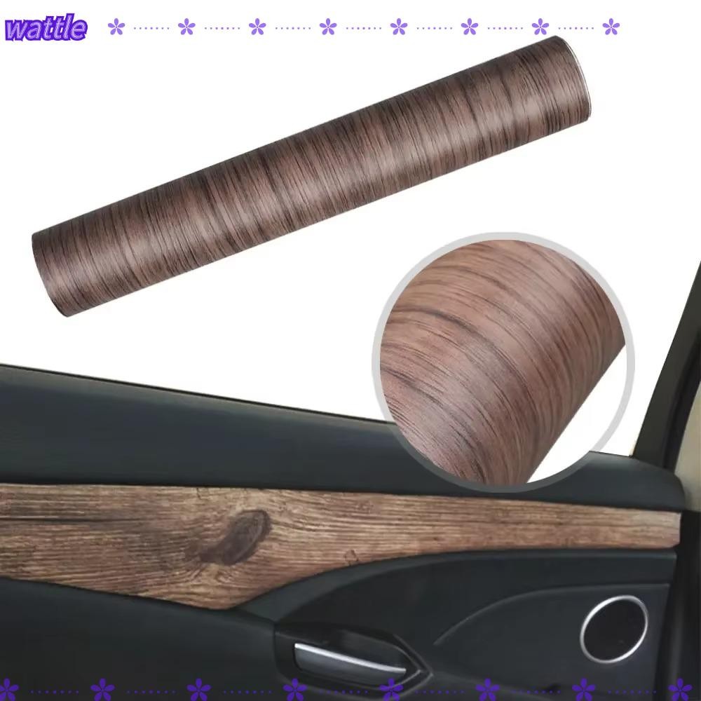 WATTLE Wood Grain Car Sticker, 30x100cm Matte Effect Car Sticker, DIY ...