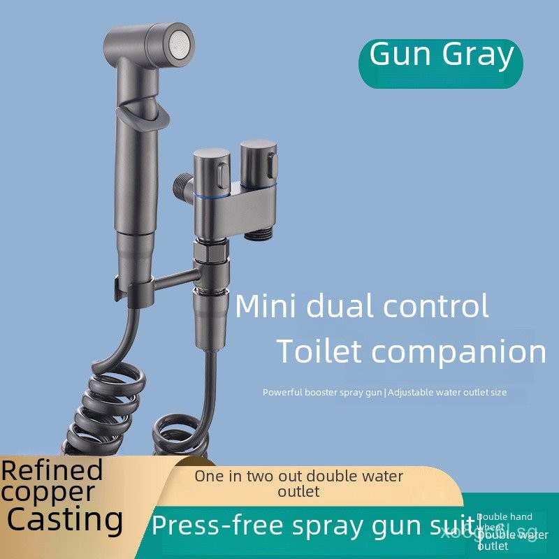 Copper Toilet Accessory Suit Wholesale One-Switch Two-Way Angle Valve ...