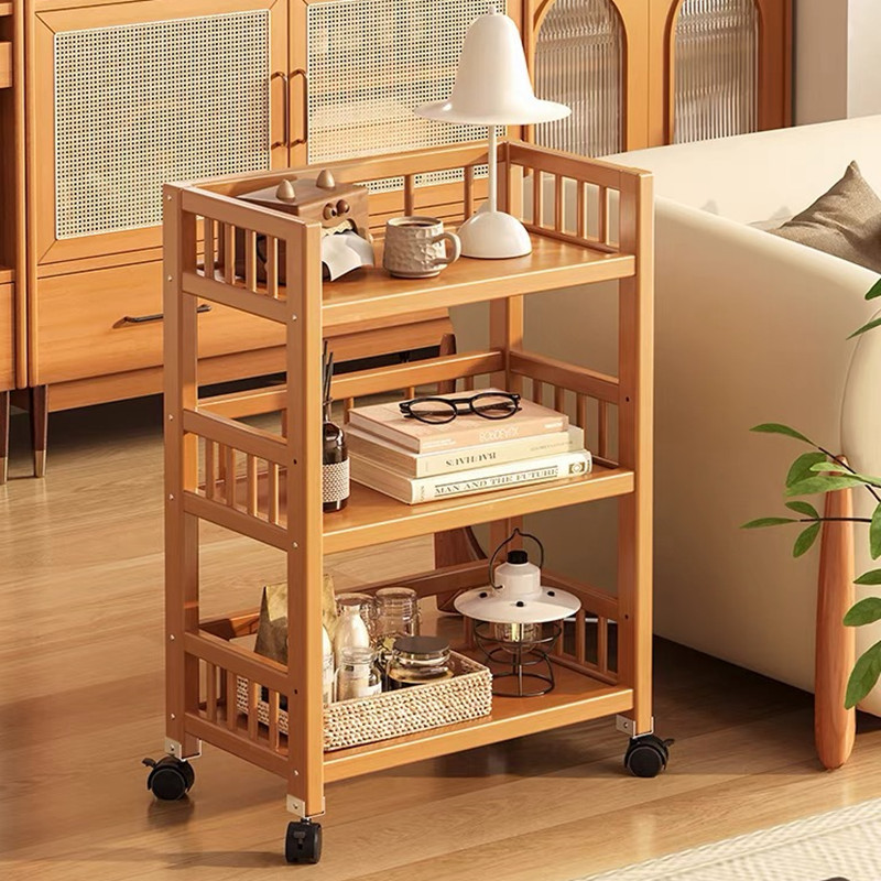 3 Tier Movable Trolley Rack/Kitchen Storage Trolley With Wheel/Bathroom ...