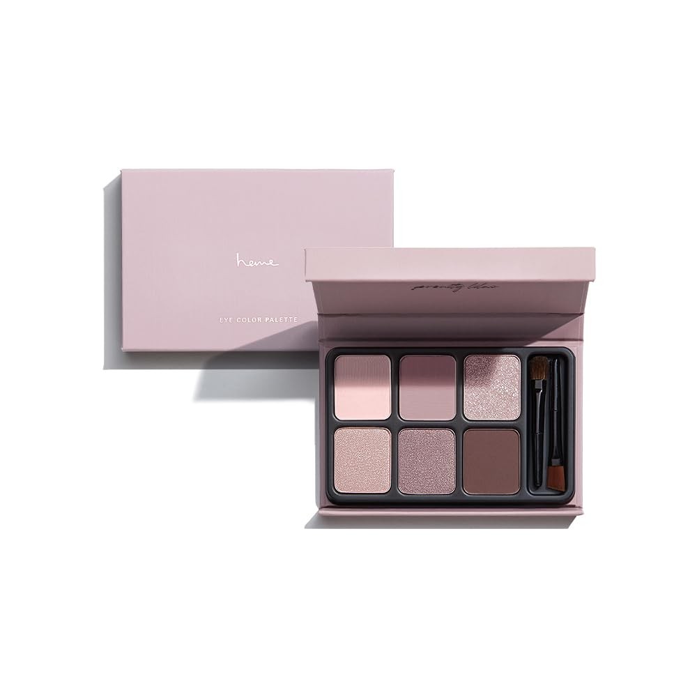 HEME Eye Color Palette 0.32 oz-Natural mineral powder,Velvet Matte ...