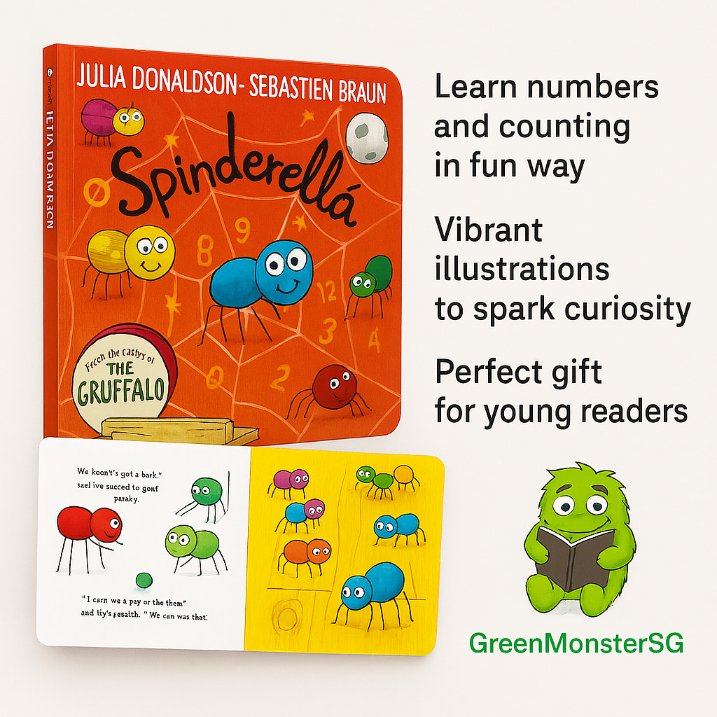 Spinderella Board Book Julia Donaldson Children English Board Book ...