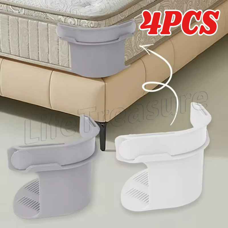 4/1PCS Bed Sheet Fasteners - Bed Lock Sheet Holders - Heavy Duty ...