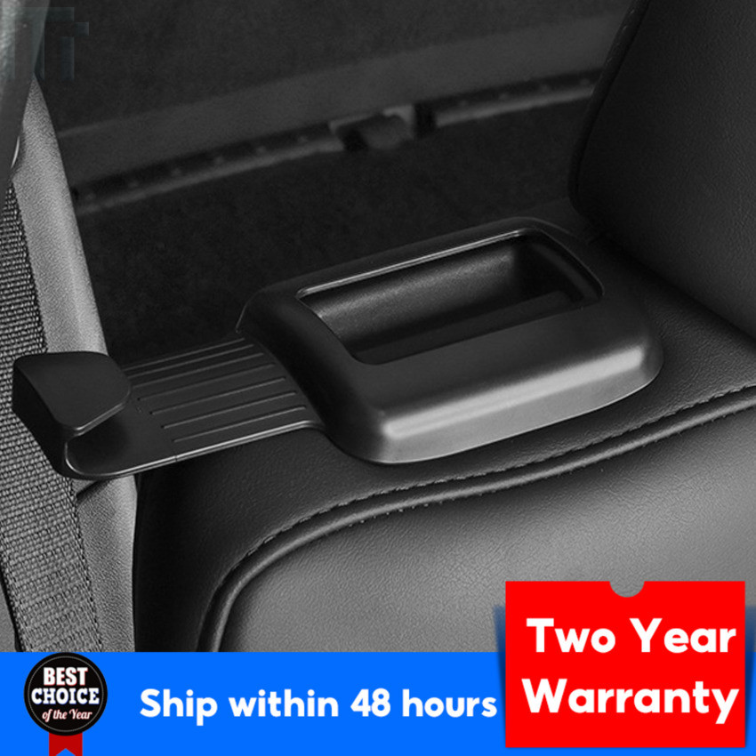 For Tesla Model Y 2 Pack Seat Belt Guide Holder ABS Backseat Seat Belt ...