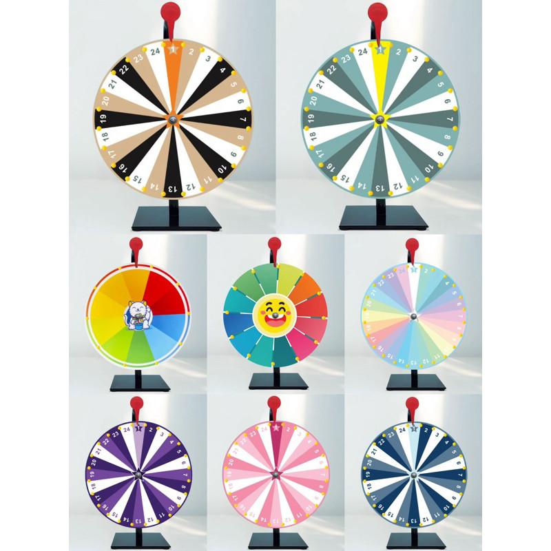 Roda Putar untuk Hadiah Meja Putar /Wheel of fortune /spin wheel/Lucky ...