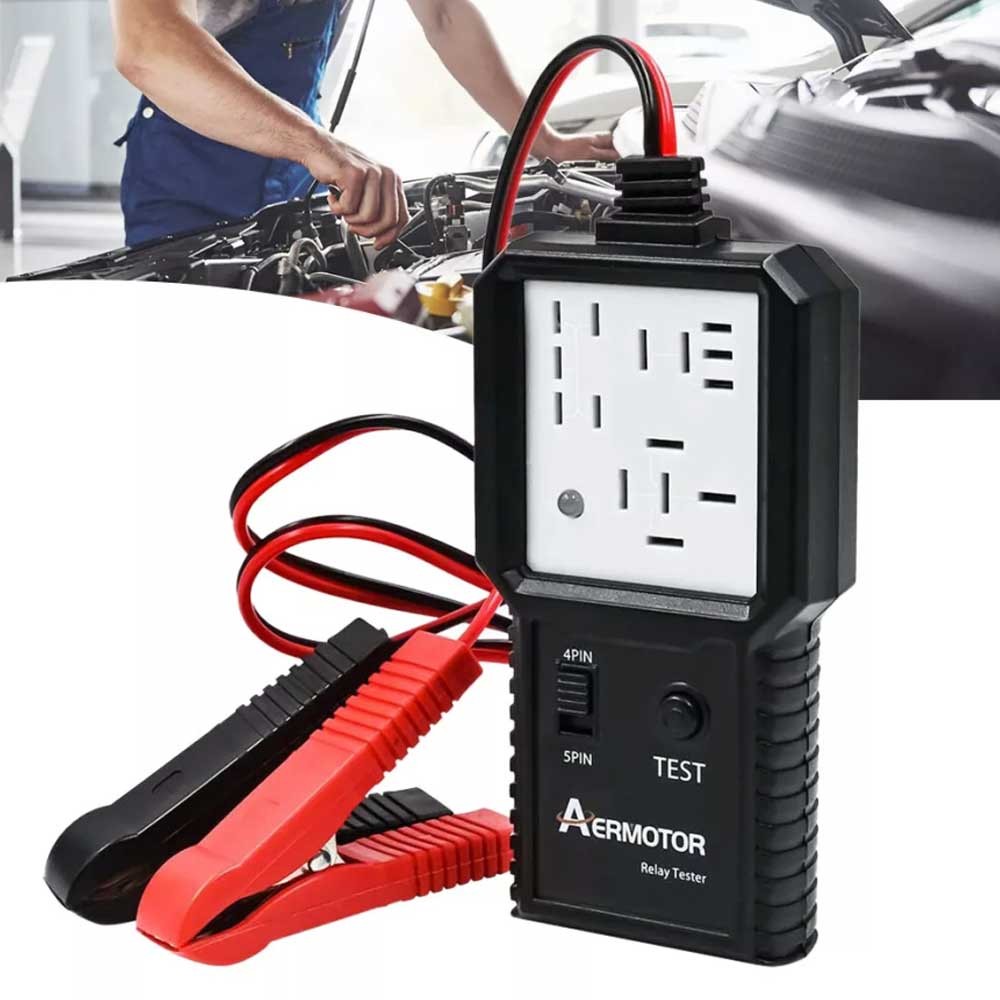 12V/24V Car Relay Tester LED Indicator Auto Battery Checker Alternator ...
