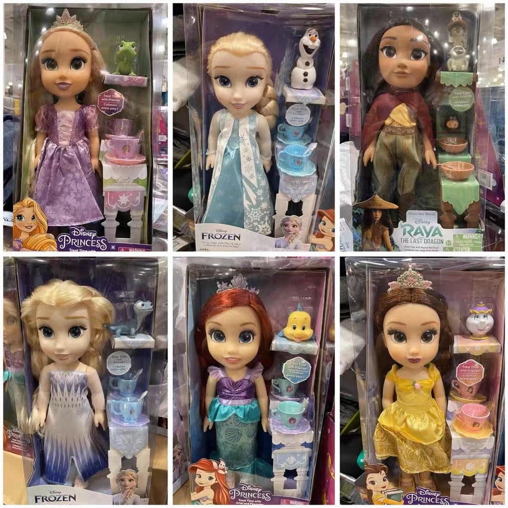 Frozen Princess Elsa Anna Doll Afternoon Tea Suit Toy Selection ...