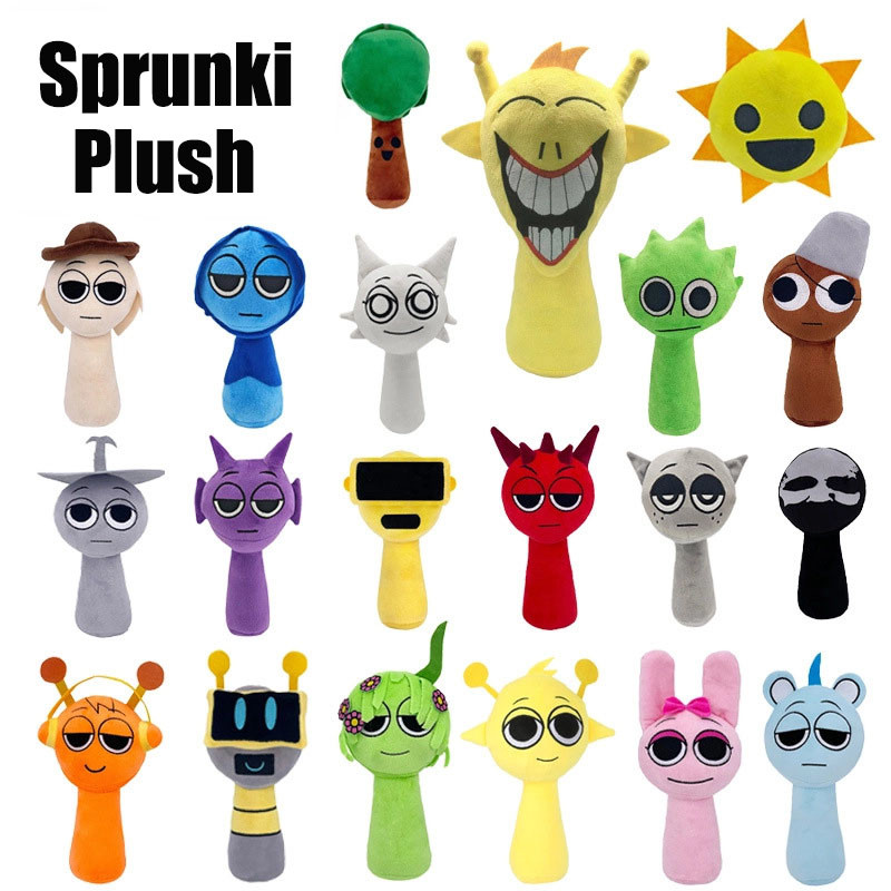 Sprunki Plush Plush Doll Sprunki Toys Sprunki Incredibox Game Figure ...