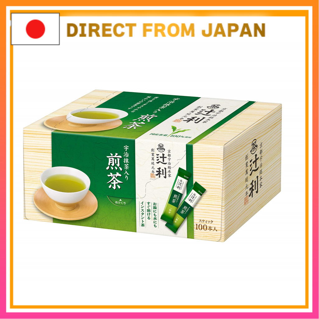 [Direct from JAPAN]Tsujiri Instant Sencha with Uji Matcha 100P | Shopee ...