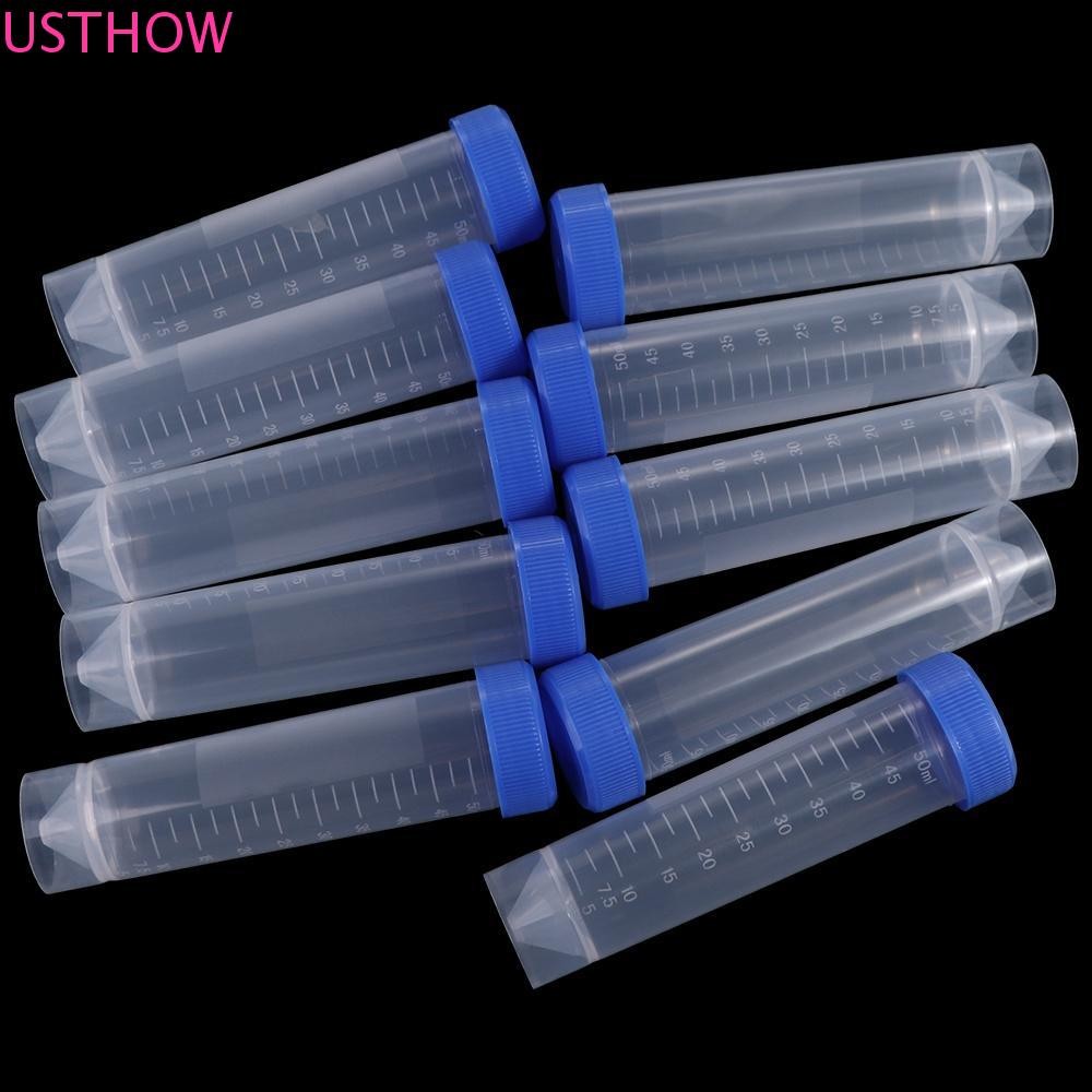 USTHOW Plastic Test Tube Laboratory Fittings Chemistry Supplies Free ...