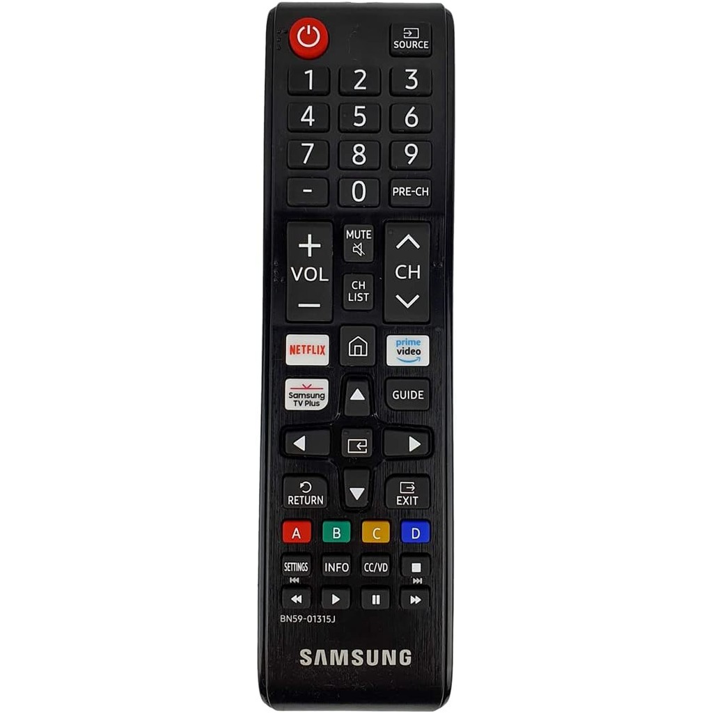 Samsung OEM Remote Control with Netflix Hotkey - Black (BN59-01315J ...
