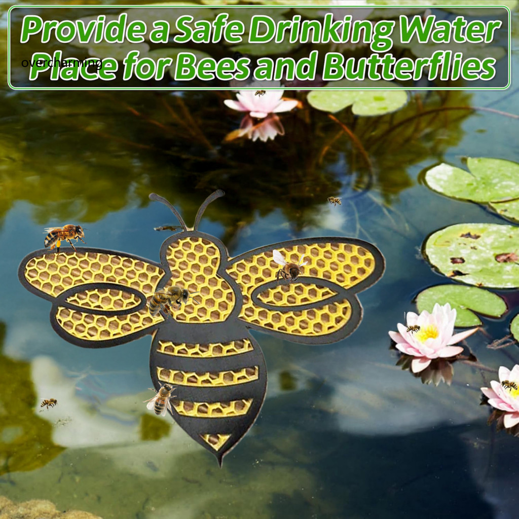Floating Honeycomb Structure Bee Water Station Floating Bee Island ...
