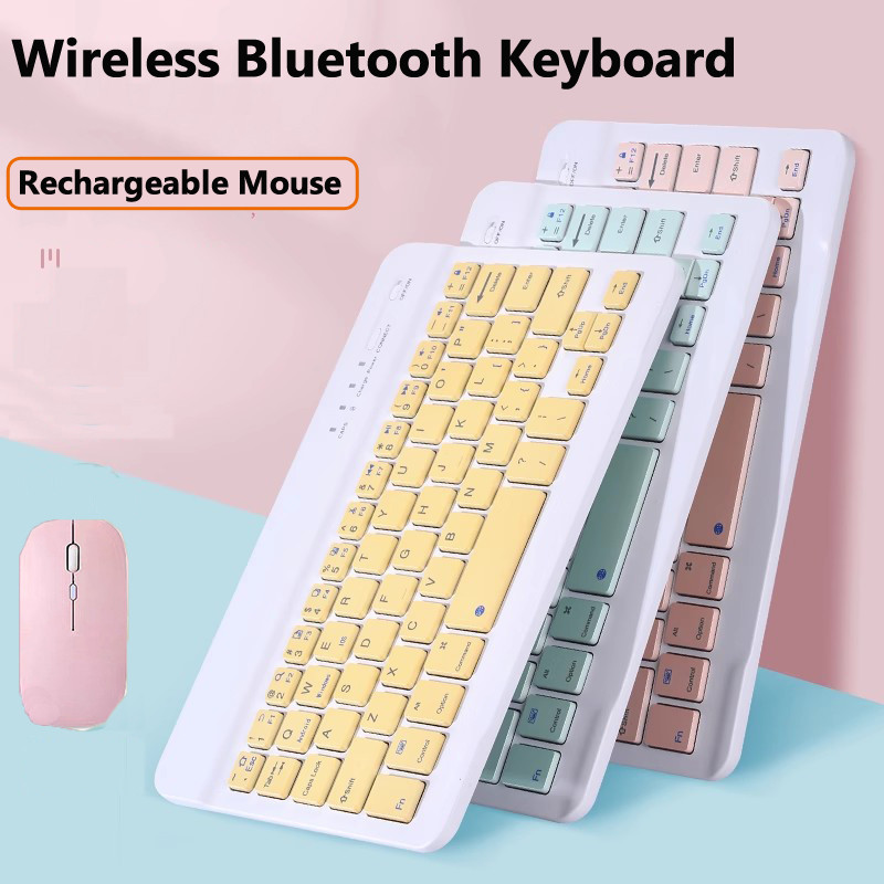 10 Inch Bluetooth Keyboard Mouse for Samsung Galaxy Tab S10 FE+ S10 FE ...