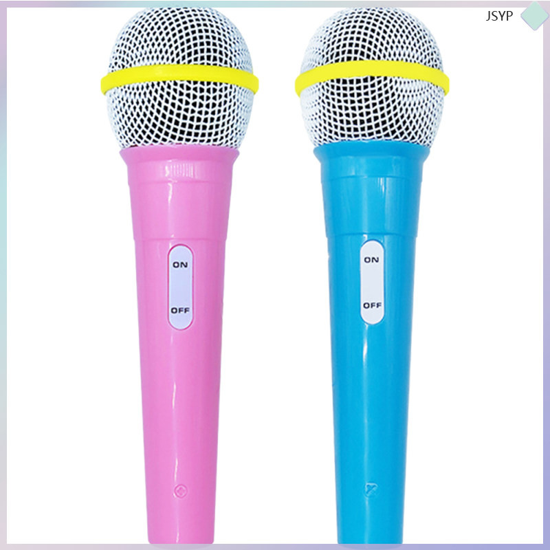 Microphone Model Toys for Girls Fake Prop Simulated Kids Pretend Play ...