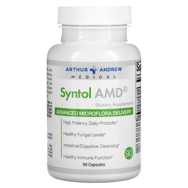 Arthur Andrew Medical, Syntol AMD, Advanced Microflora Delivery, 90 ...