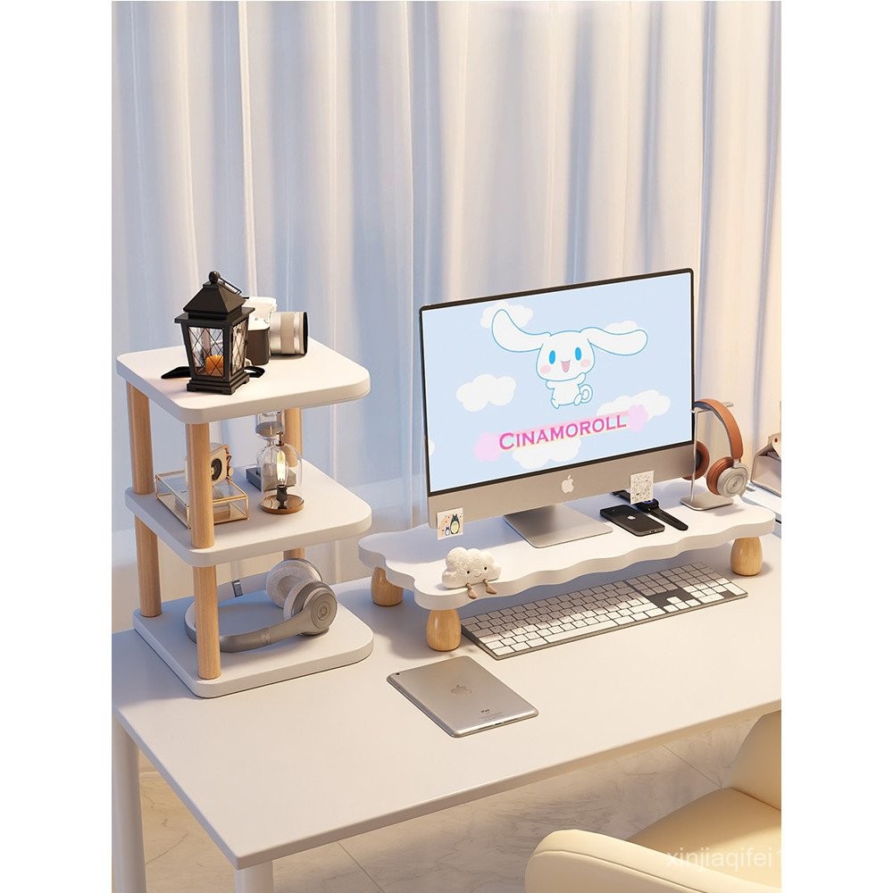 Desktop Computer Riser Monitor Stand Screen Base Holder Desktop ...